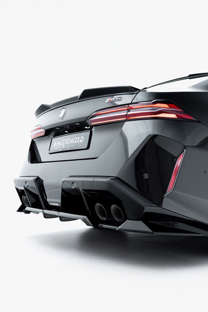 BMW M5 G90 Maxton Design Rear Diffuser (Vertical Bars)