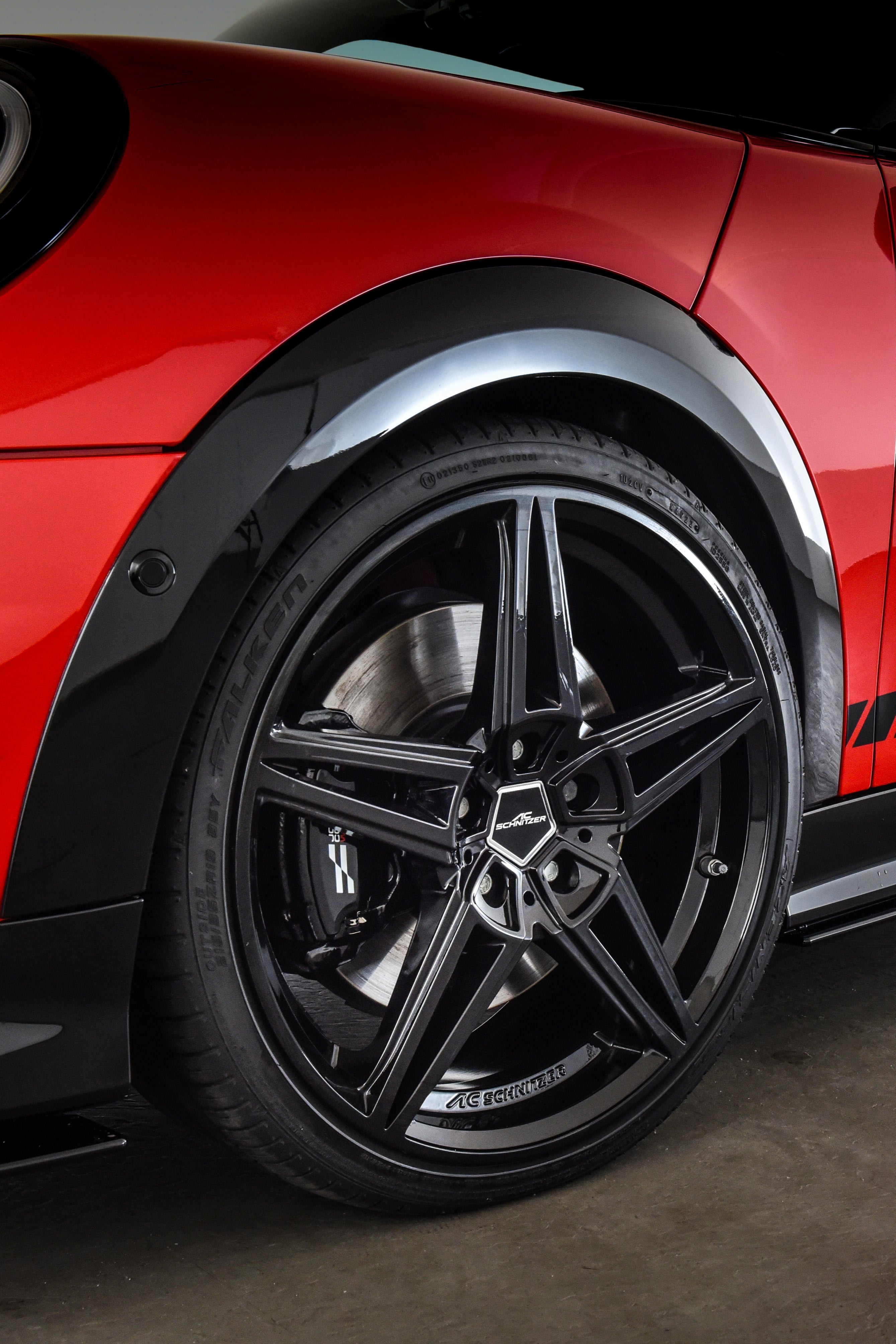 AC Schnitzer AC1 19" Gloss Black Wheels MINI F66 Cooper S / JCW