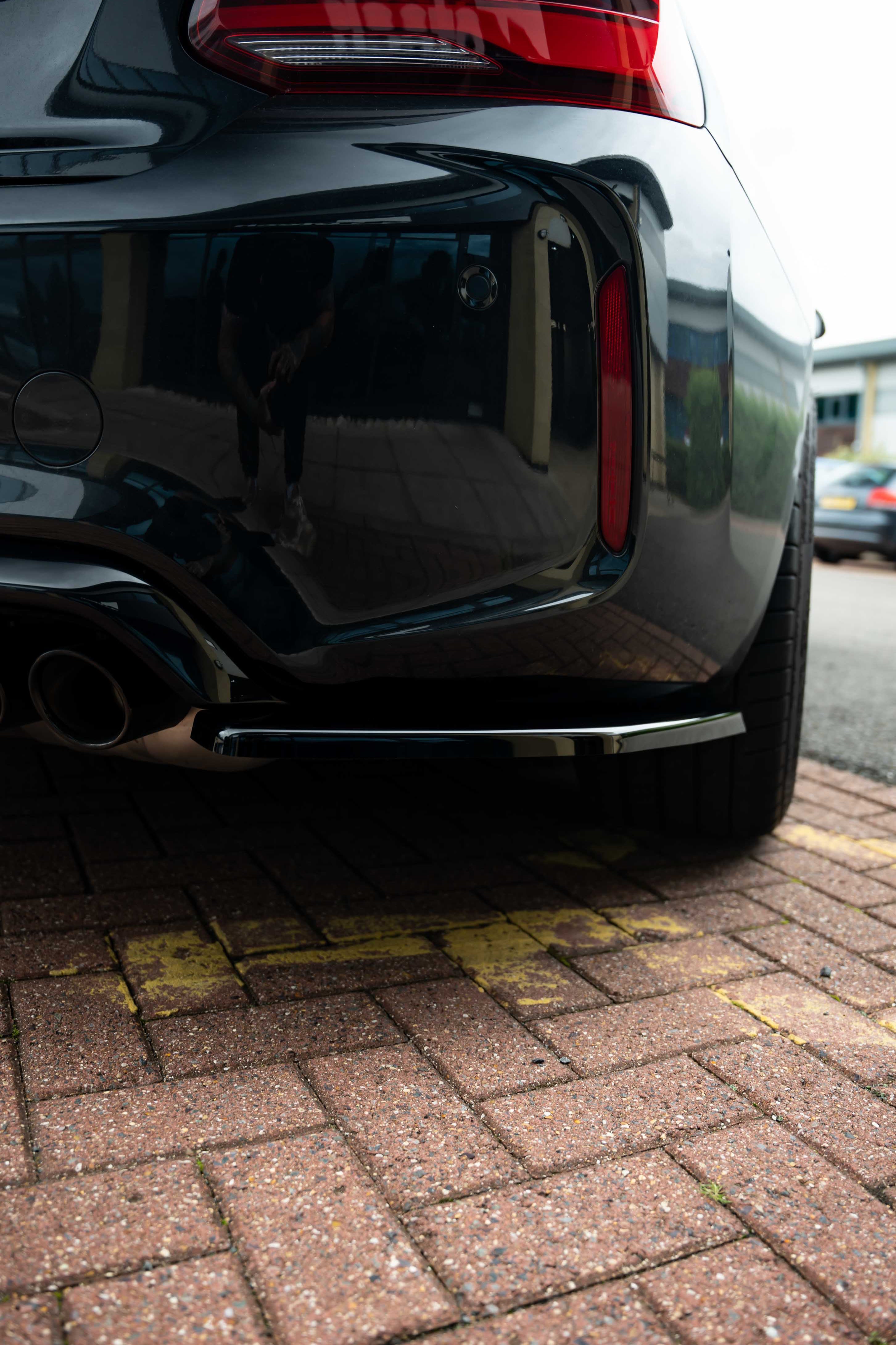 BMW F87 M2 Competition Maxton Design Rear Side Splitters