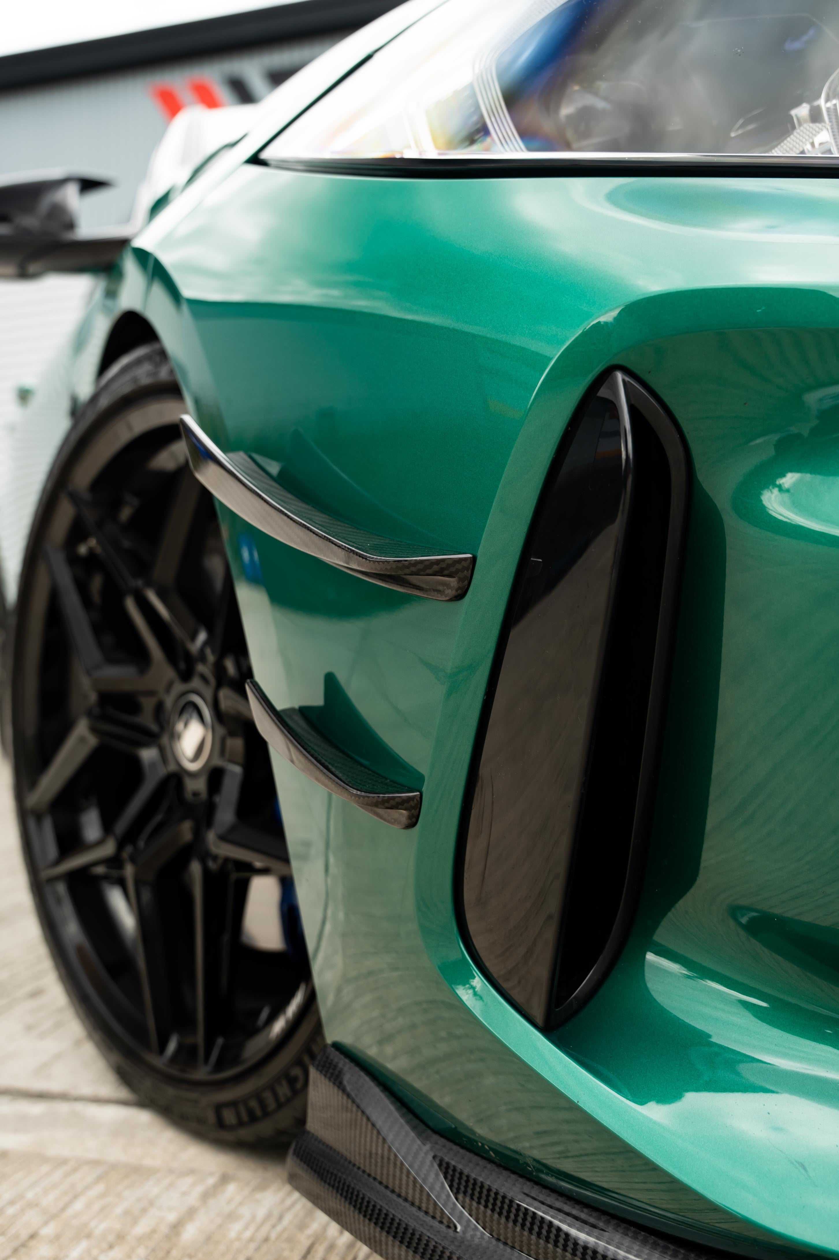 BMW M135i X Drive F40 Maxton Design Carbon Fibre Front Bumper Wings