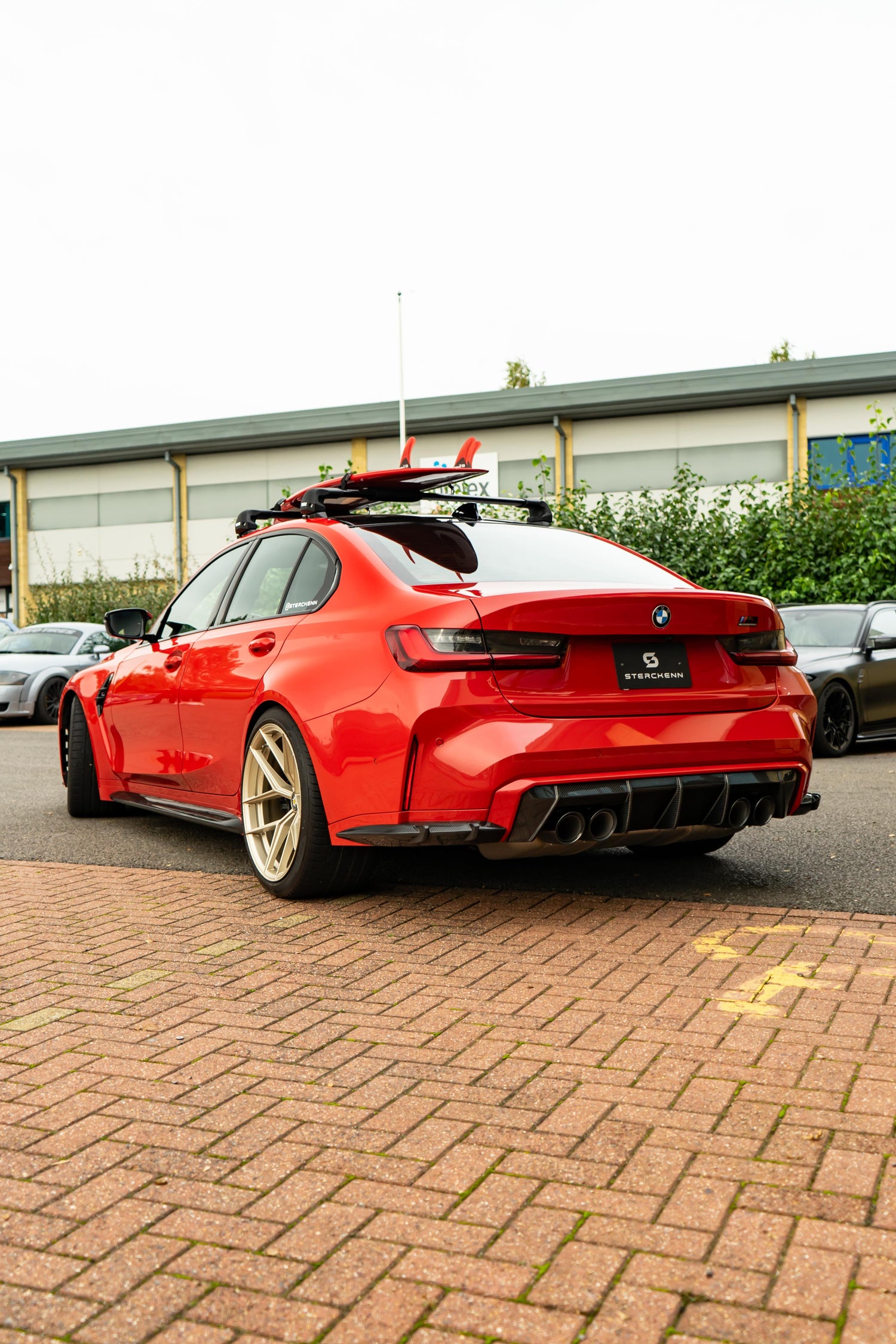 BMW G80 G81 G82 M3 & M4 (2021+) Sterckenn Carbon Fibre Rear Corner Spa