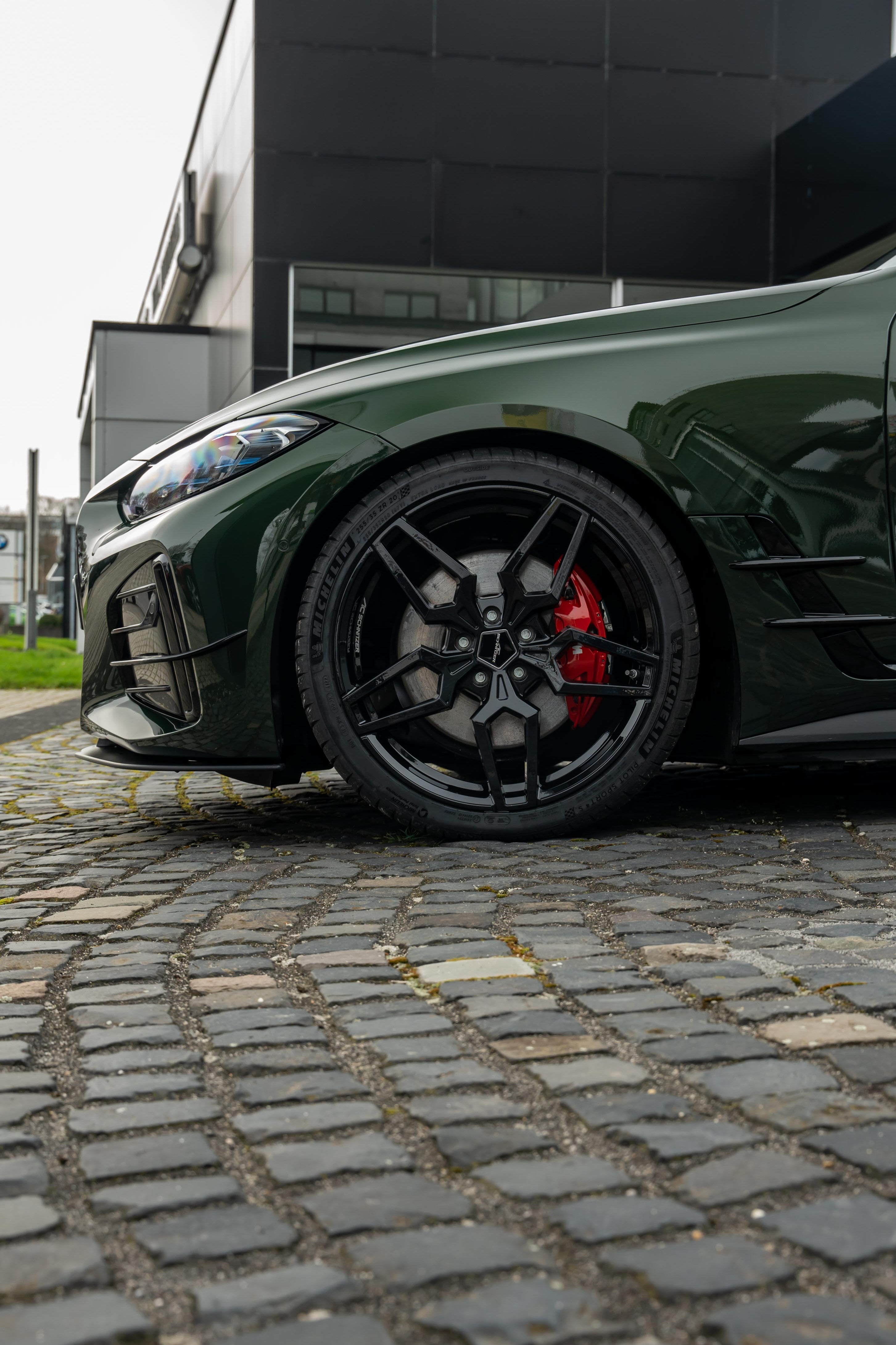 BMW 4 Series Gran Coupe G26 AC Schnitzer 20" AC4 Black Alloy Wheel Set