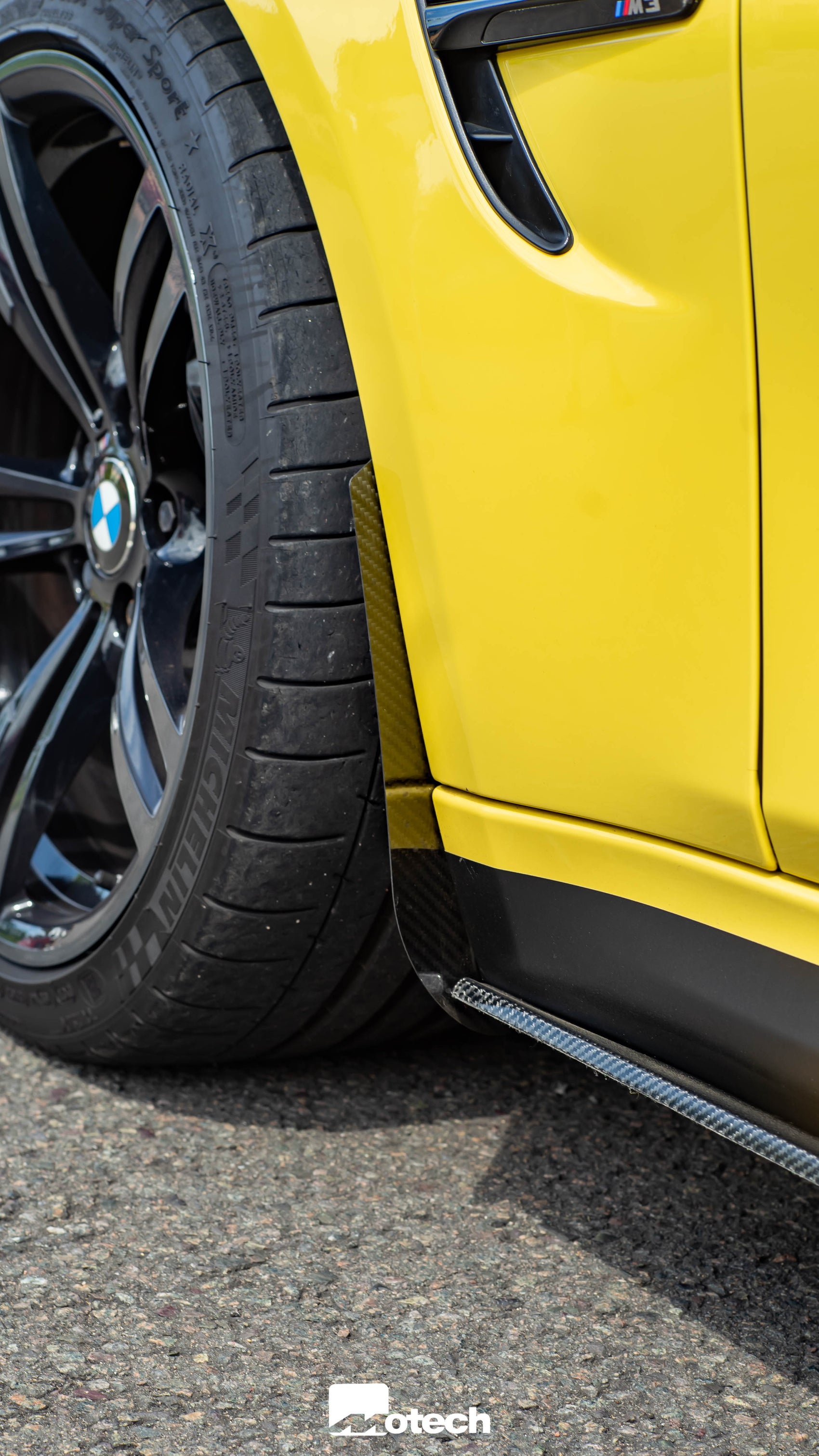 BMW F80 M3 AP Carbon Fibre Arch Guards