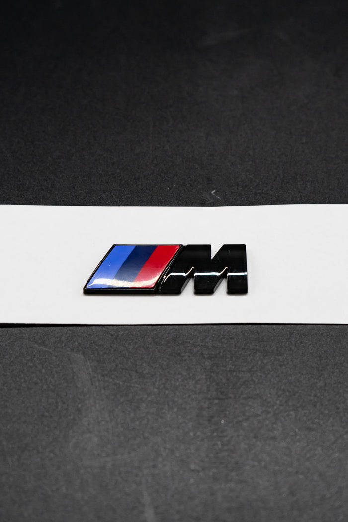 BMW Genuine Gloss Black M Badges