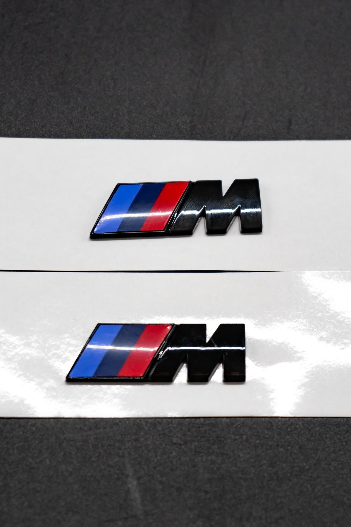 BMW Genuine Gloss Black M Badges