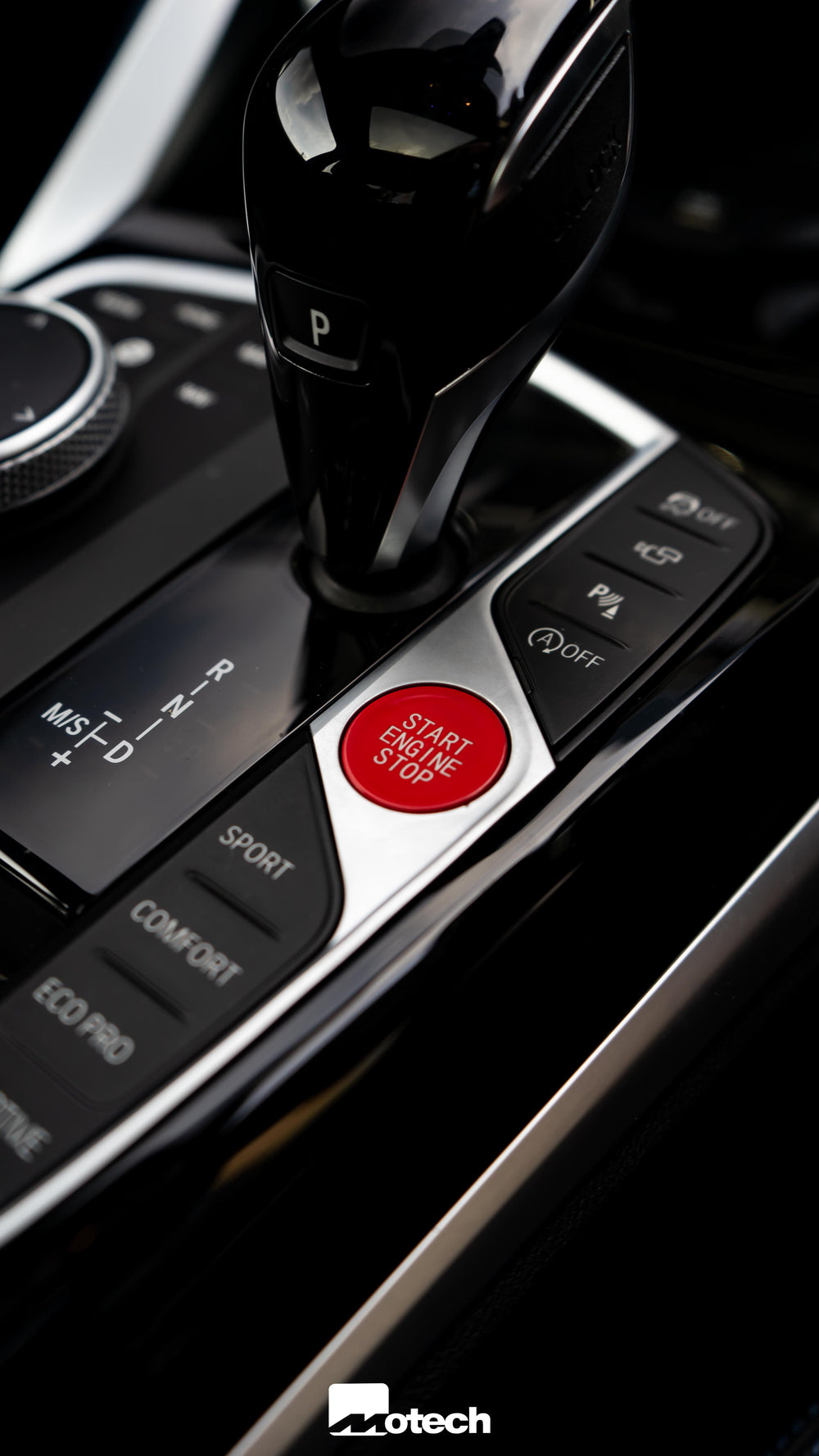 BMW Gxx Red Stop Start Button